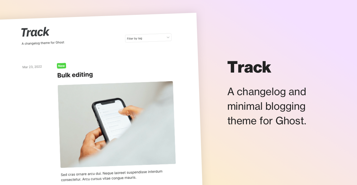 About · Track Theme